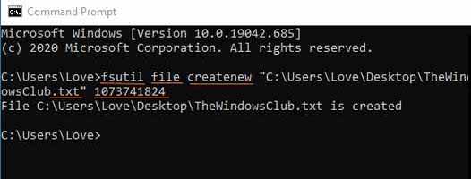 Create Empty File Linux Windows CMD Bash Powershell 